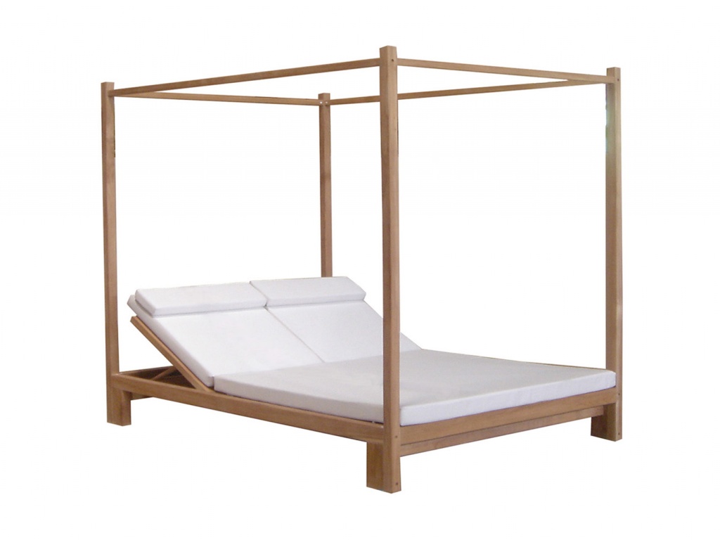 Teak Sunbed Lounger Lounger 4 Posts | Asia Concept | High quality teak ...